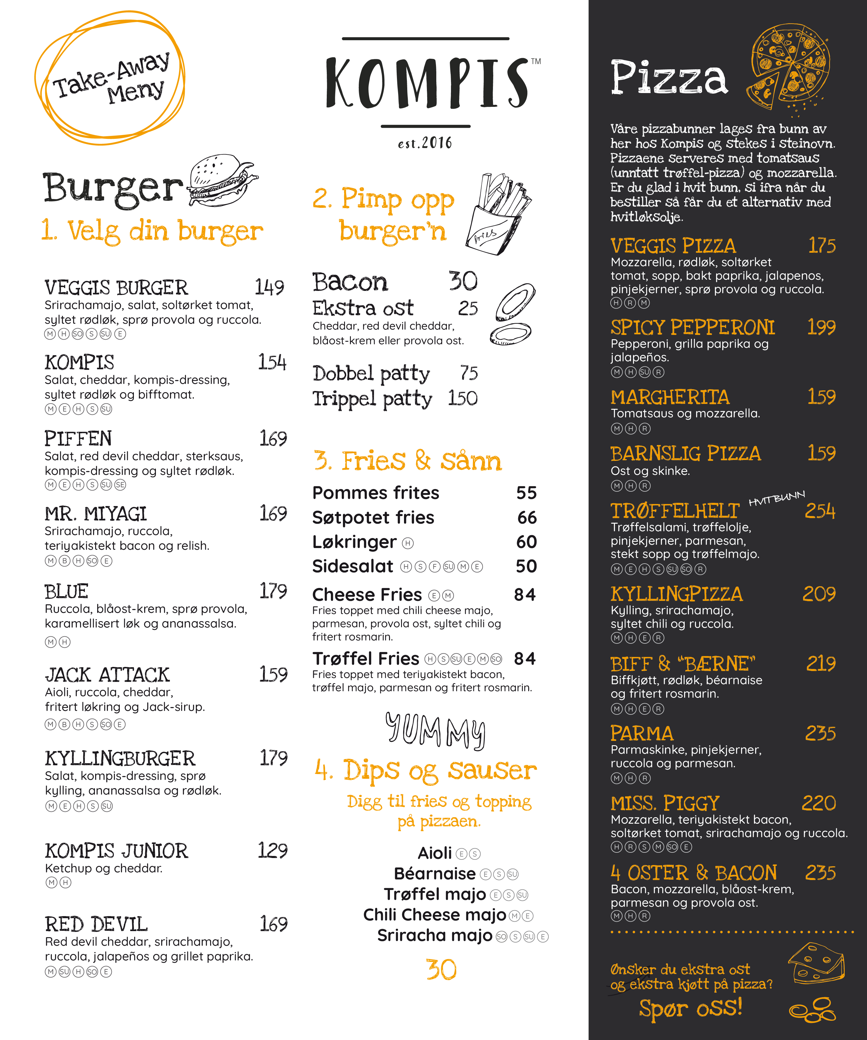 Menyen vår | Kompis